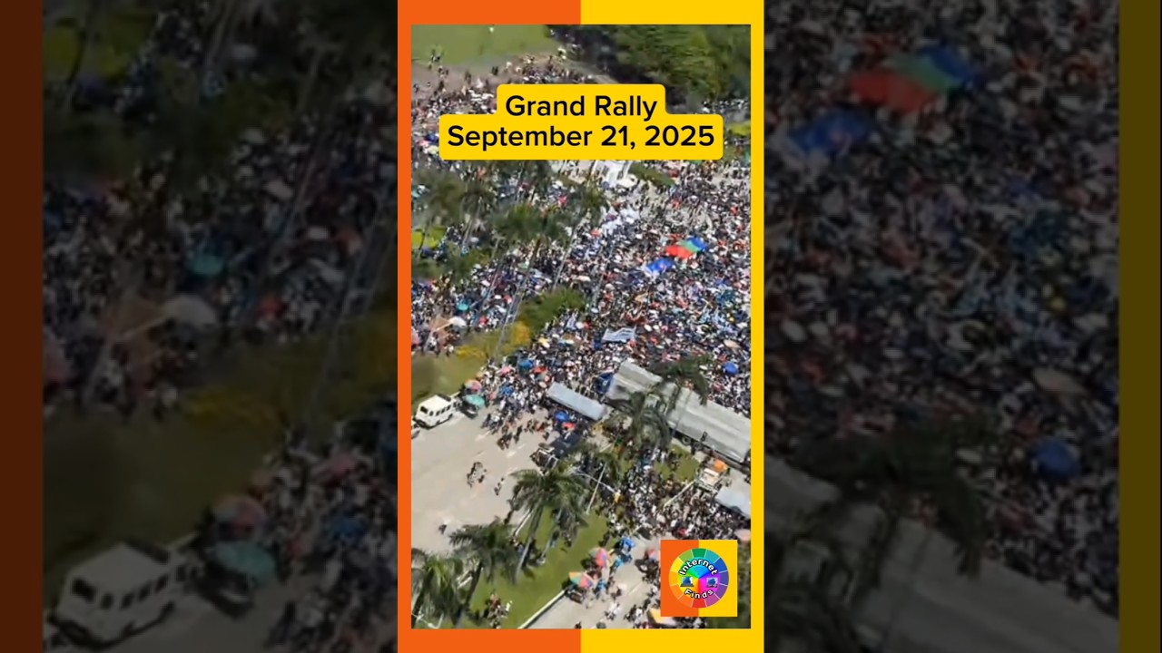The Trillion Peso March is happening now September 21, 2025 | Grand ...
