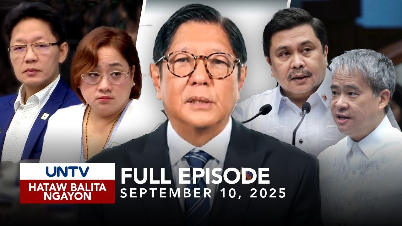 UNTV: Hataw Balita Ngayon | September 10, 2025 - Pinoy News Online