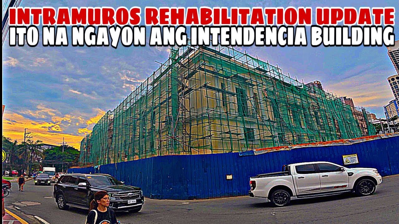ITO NA NGAYON ANG INTENDENCIA BUILDING RESTORATION. INTRAMUROS MANILA ...
