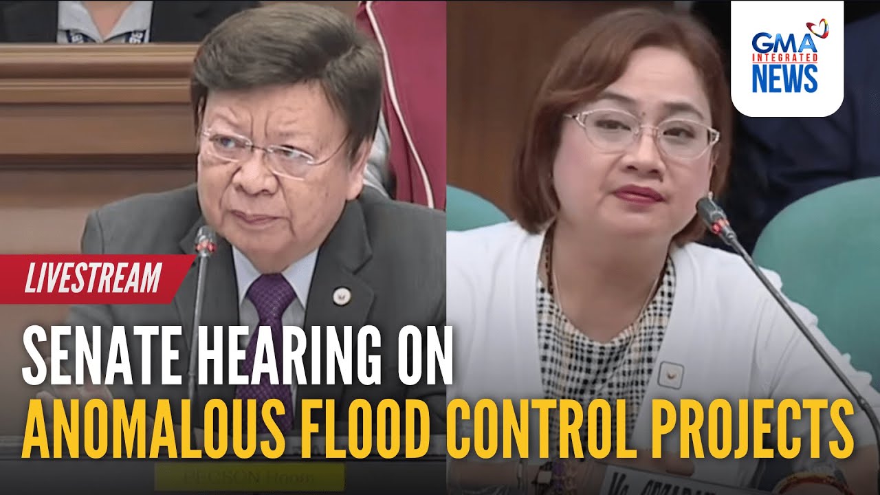 LIVE - Senate Blue Ribbon Committee Inquiry on flood control projects ...