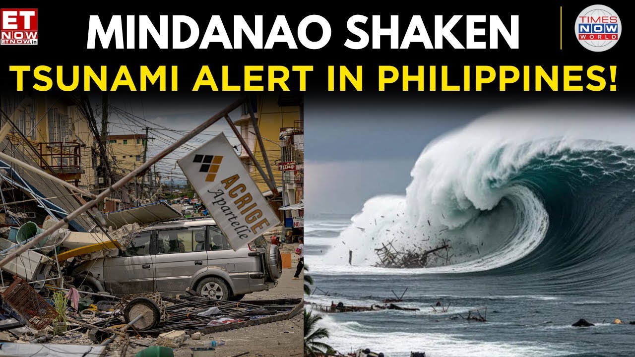 Breaking News: Tsunami Warning as Mindanao Faces Massive Earthquake ...