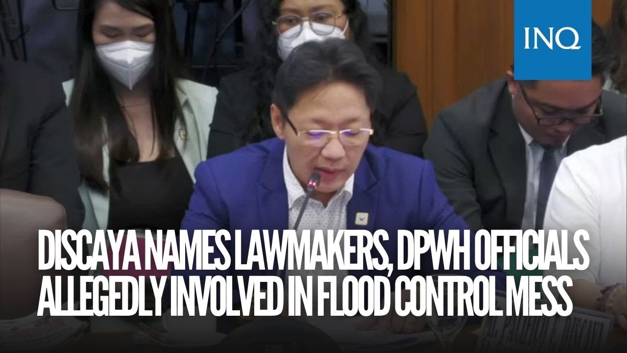 Discaya names lawmakers, DPWH officials allegedly involved in flood ...