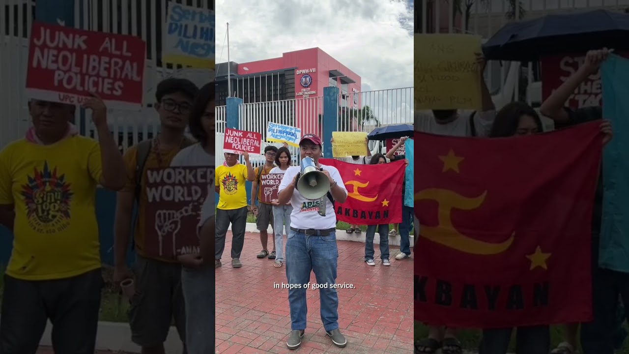 Cebu activists express disdain at DPWH over ghost flood control ...