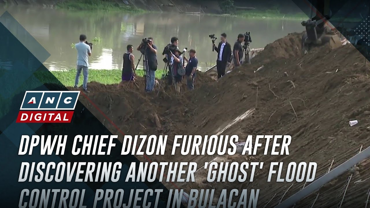 DPWH chief Dizon furious after discovering another 'ghost' flood control project in Bulacan ...