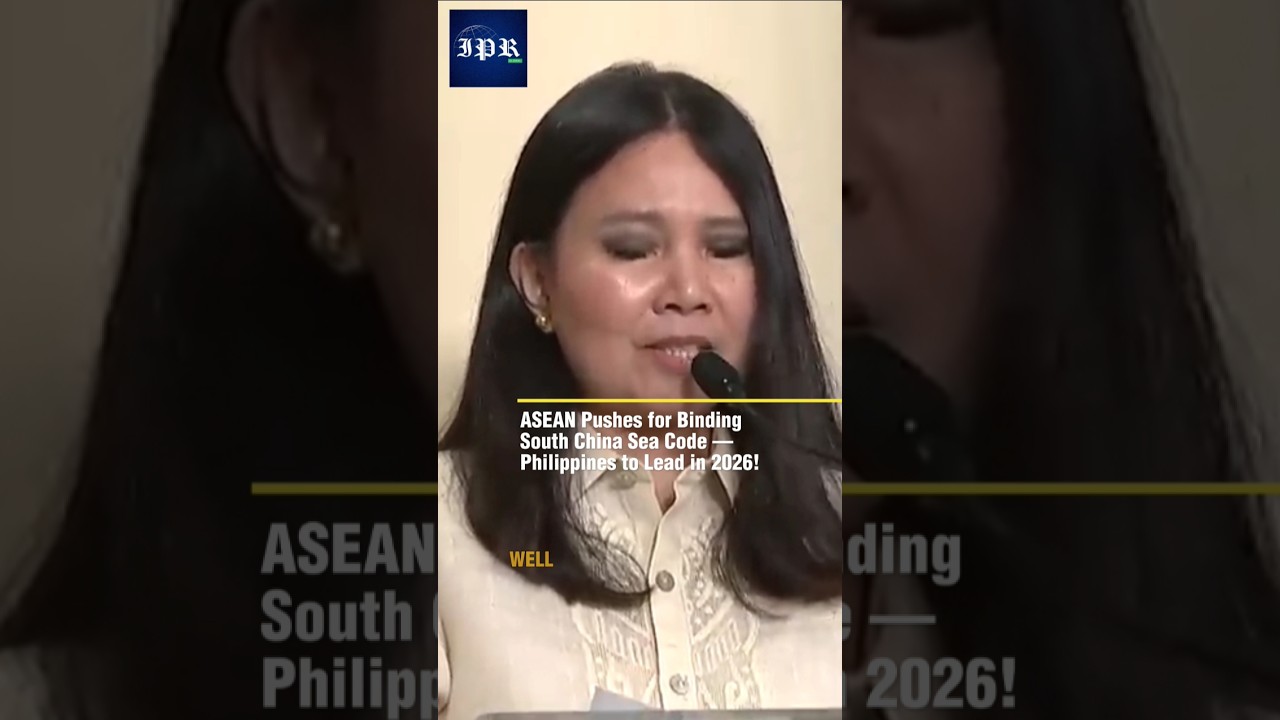ASEAN Pushes for Binding South China Sea Code Philippines to Lead in ...