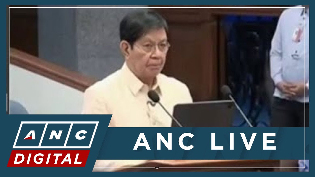 HAPPENING NOW: Sen. Ping Lacson delivers privilege speech on flood ...