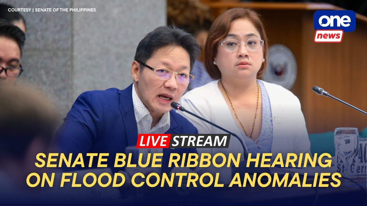 LIVE | Senate Blue Ribbon hearing on flood control project anomalies ...