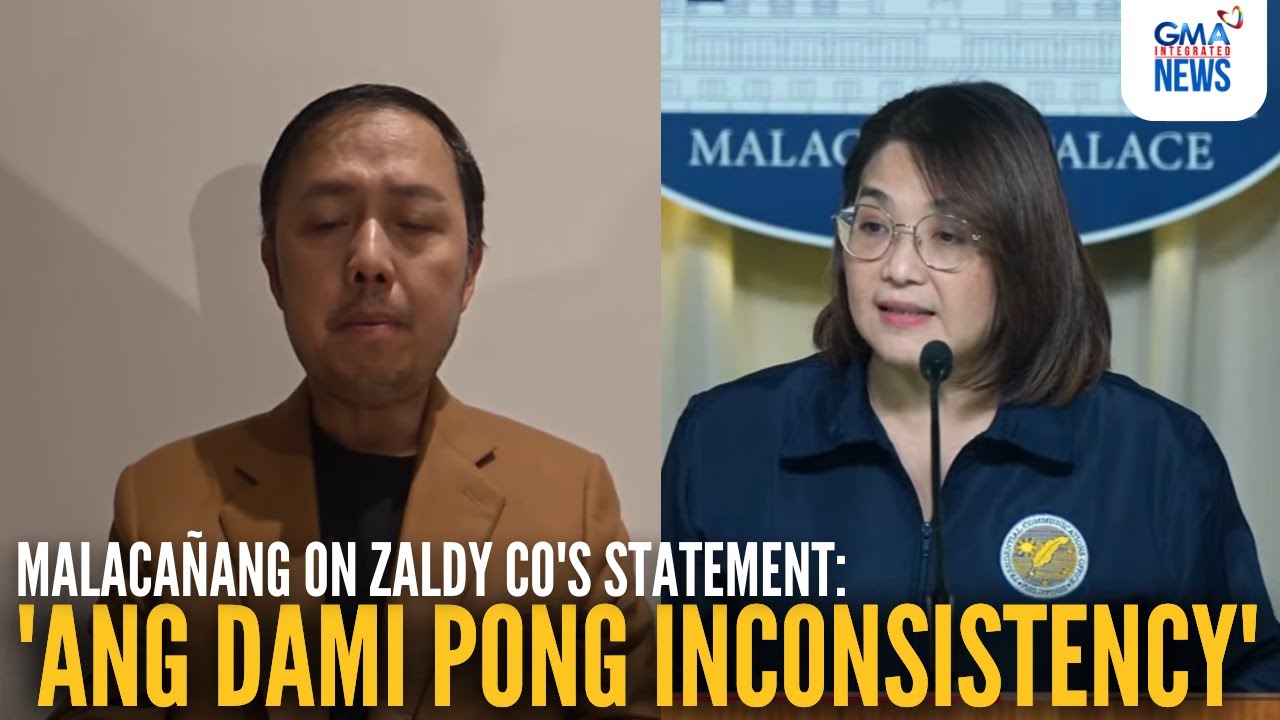 Malacañang responds to the video statement of Zaldy Co | GMA Integrated ...