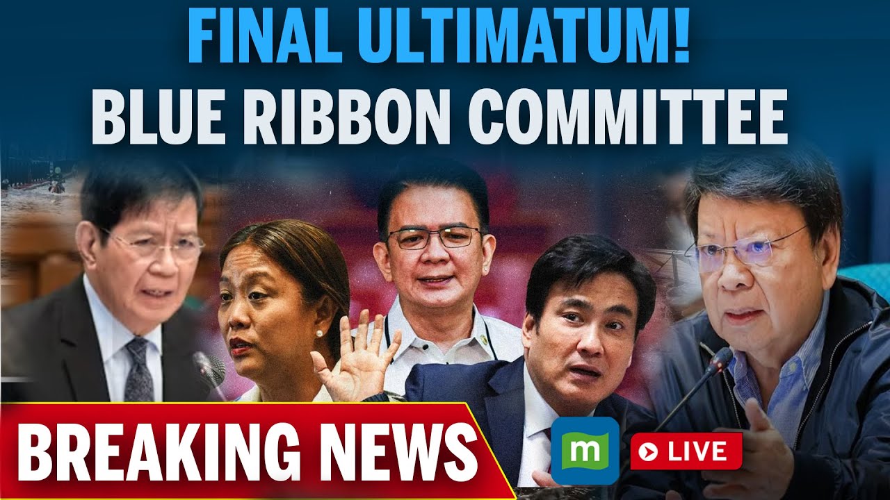 Philippines LIVE: Senate Blue Ribbon Committee Investigates Flood ...