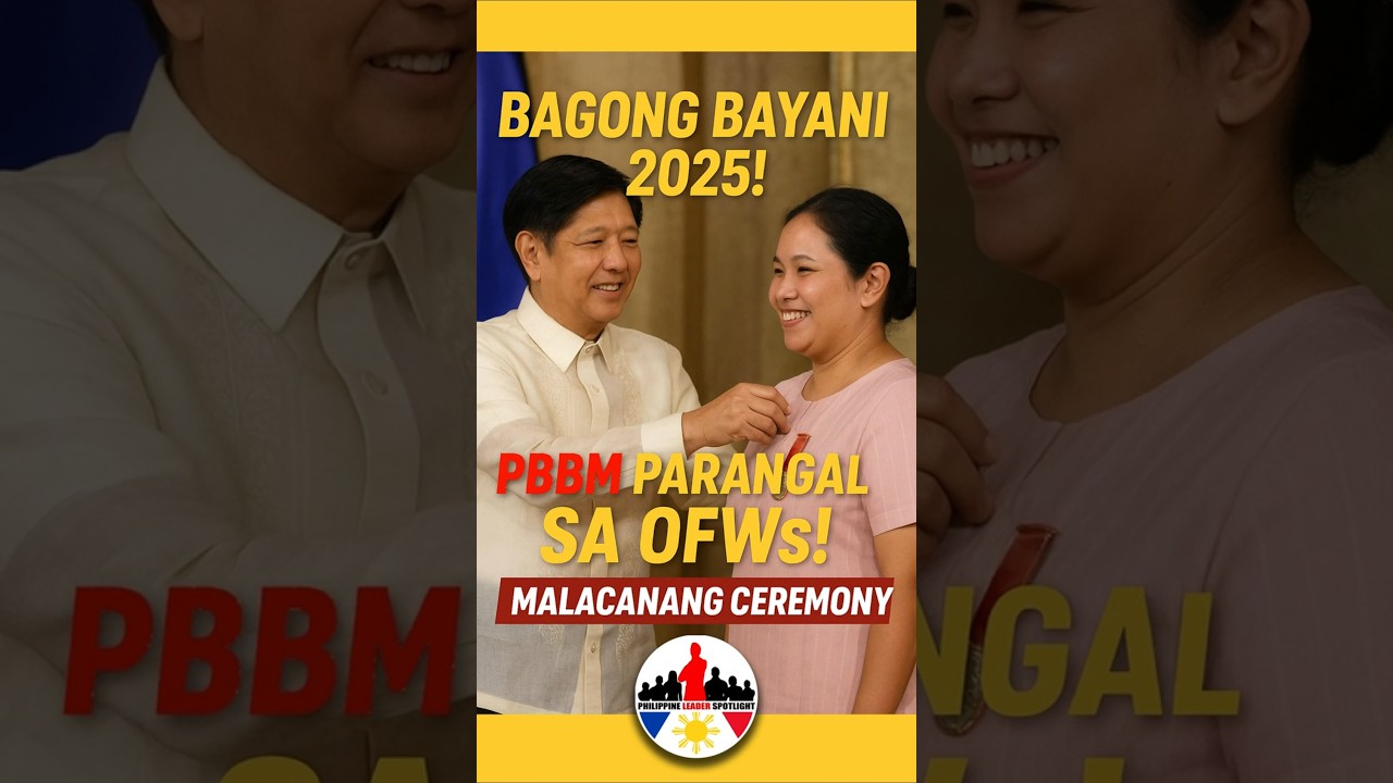“PBBM GINAWARAN ANG BAGONG BAYANI 2025! Parangal Para sa Tunay na ...